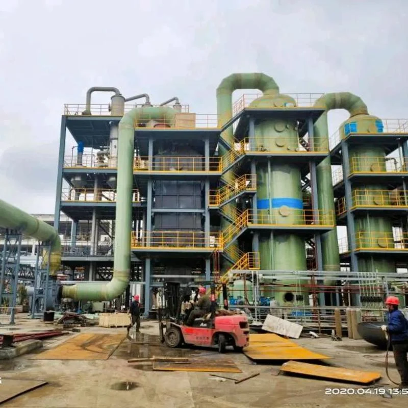 FRP Scrubber Tower - FRP pipes/tanks/towers/profiles/grating