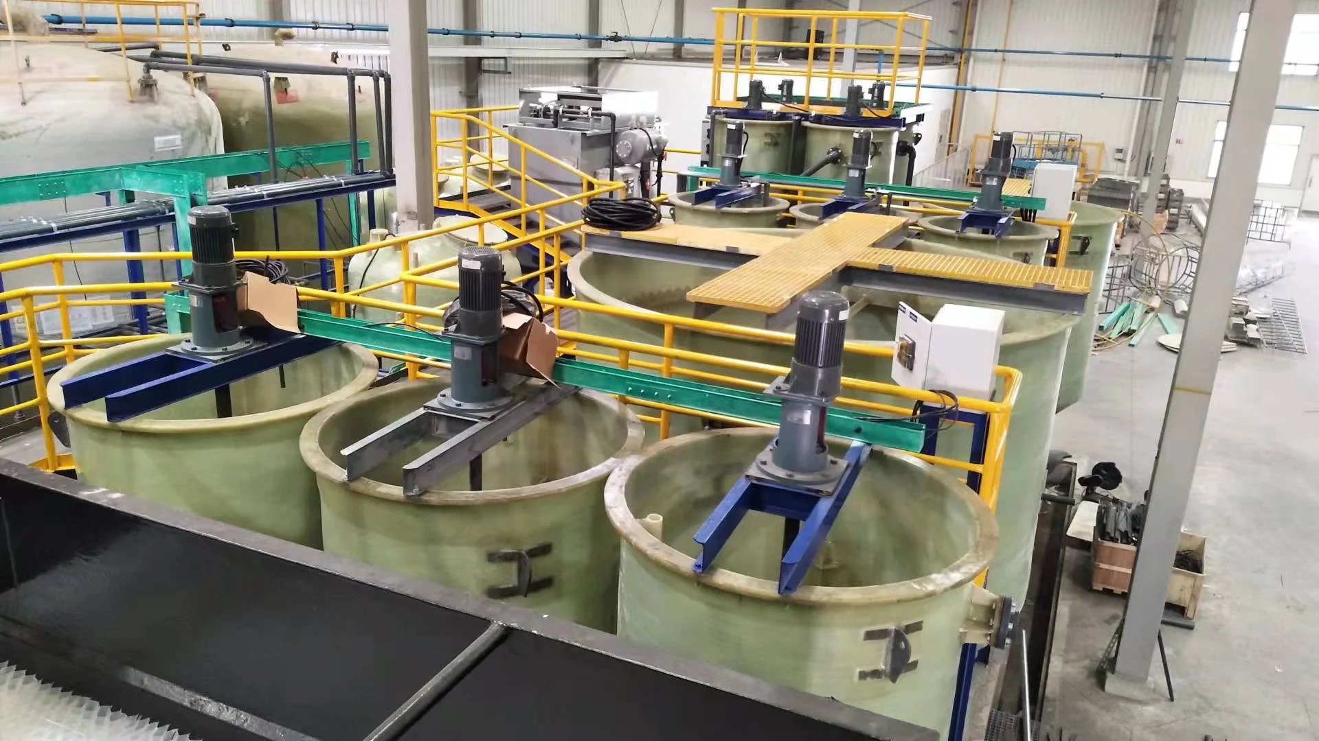 FRP Mixing Tank - FRP pipes/tanks/towers/profiles/grating