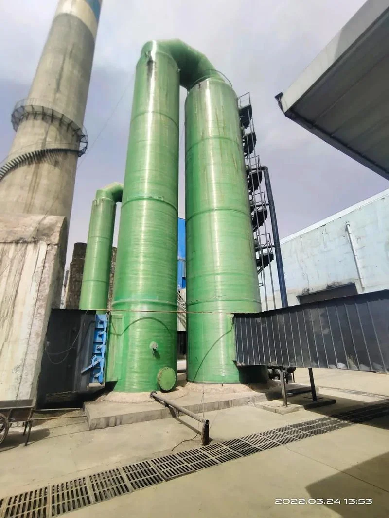 FRP Acid Mist Purification Tower - FRP pipes/tanks/towers/profiles/grating