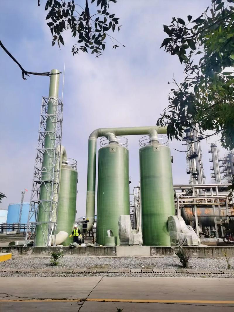 FRP Absorption Tower - FRP pipes/tanks/towers/profiles/grating