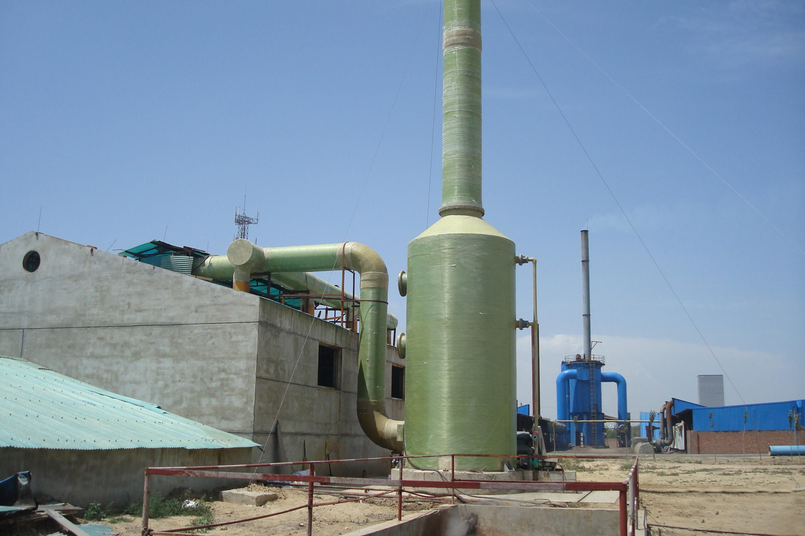 FRP Bubble Tower - FRP environmental protection equipment manufacturer ...