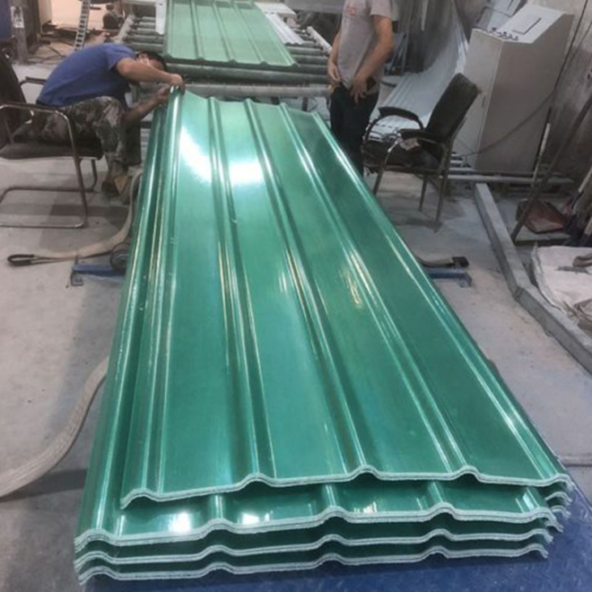 FRP Roofing Tiles - FRP pipes/tanks/towers/profiles/grating
