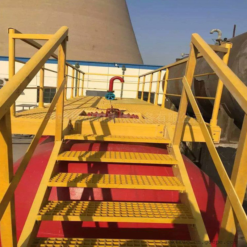 Anti-slip Work Platform - FRP pipes/tanks/towers/profiles/grating